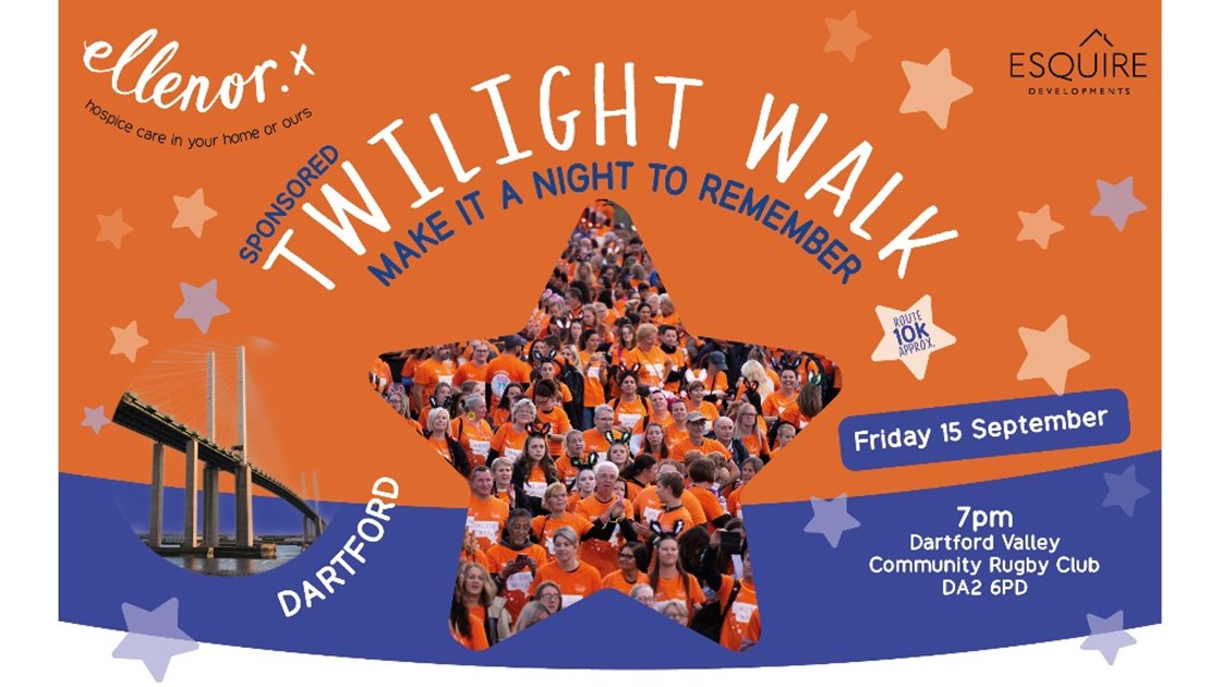 ellenor Twilight Walk 2023 - Dartford - JustGiving