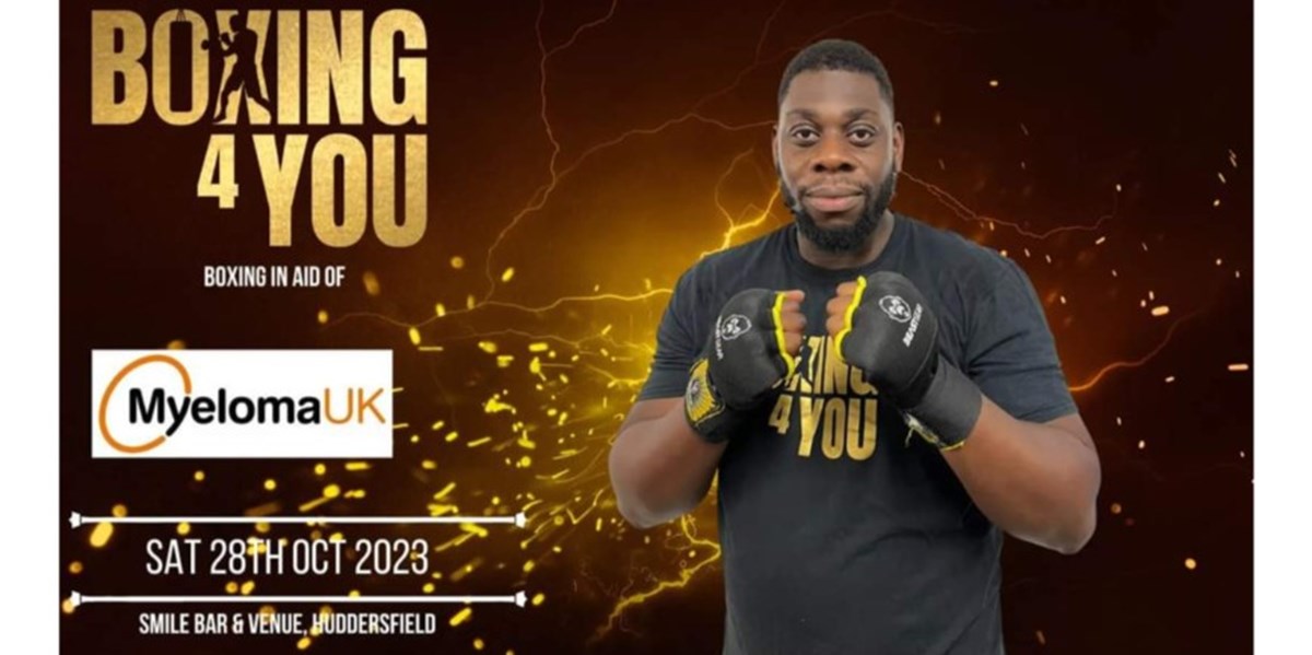 Dijon Hanson is fundraising for Myeloma UK