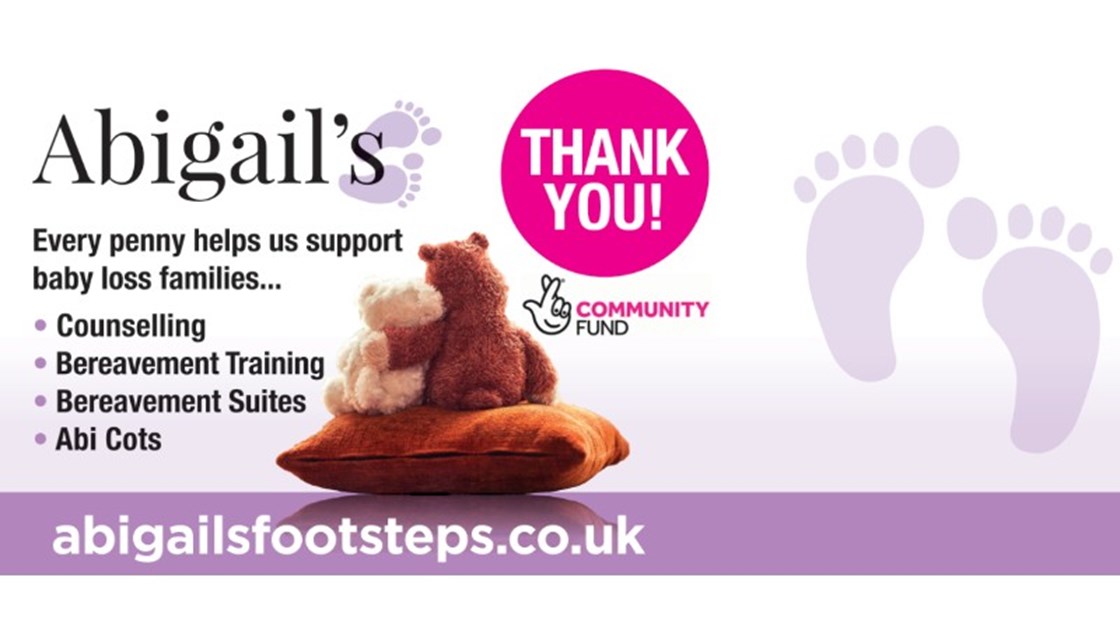 Anthony Chapman is fundraising for Abigail's Footsteps