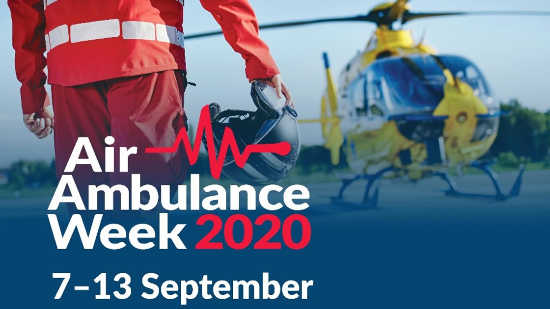 Air Ambulance Week 2020. Because every second counts - JustGiving