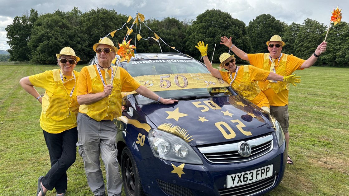 Dumball g-Oldies Team Murray is fundraising for Moya Cole Hospice