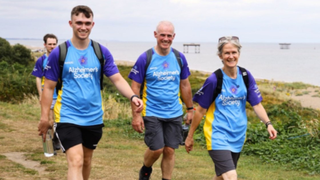 Sarah Heasman is fundraising for Alzheimer's Society