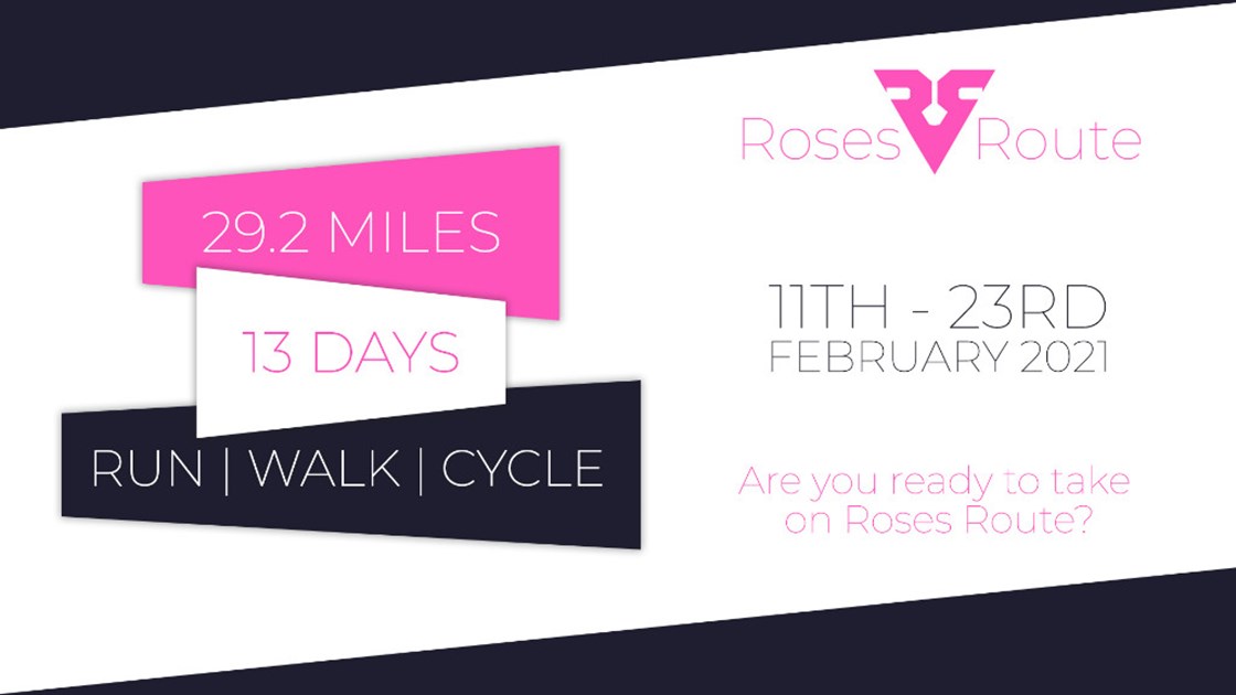 Roses Route 2021 - JustGiving