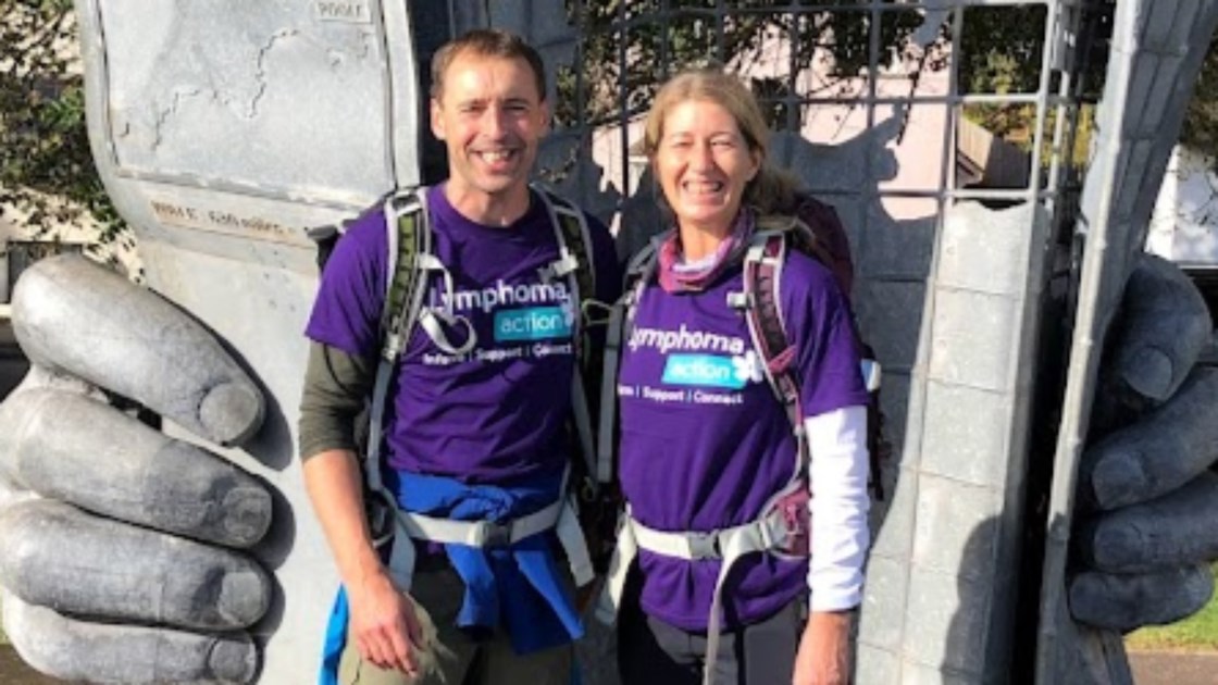 Mark and Clare Antcliff is fundraising for Lymphoma Action