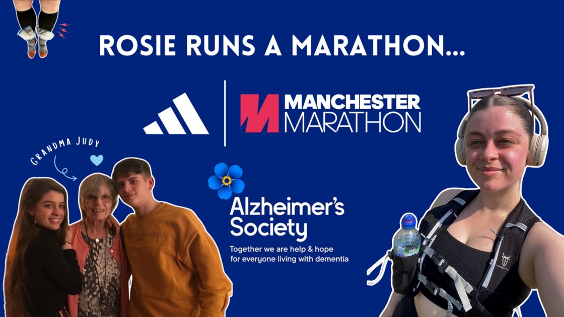 Rosie Hooper is fundraising for Alzheimer's Society