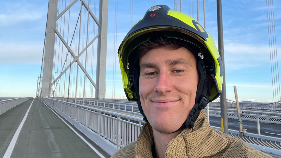 Daniel Lumsden is fundraising for Fire Fighters Charity