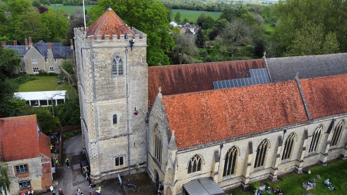 Dorchester Festival Abseil 2026 - JustGiving