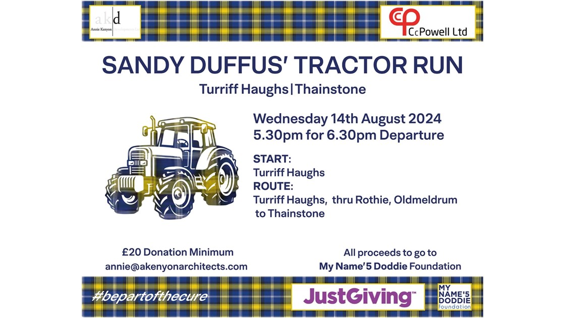 Annie Kenyon is fundraising for My Name'5 Doddie Foundation