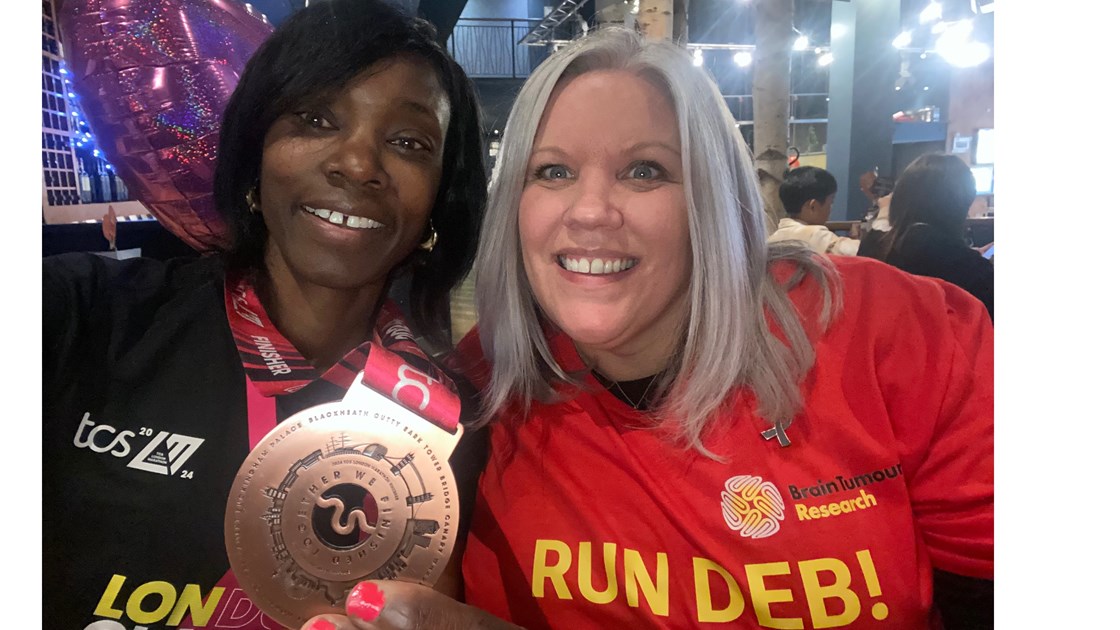 Deborah McCarthy is fundraising for Brain Tumour Research