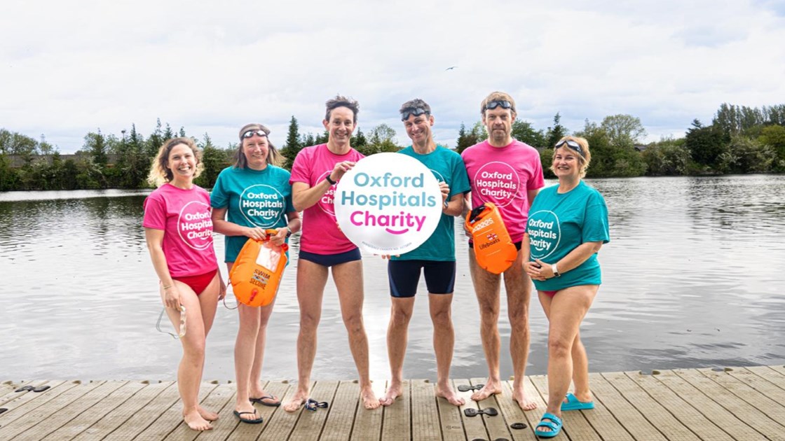 Team Channel Swimmers is fundraising for Oxford Hospitals Charity