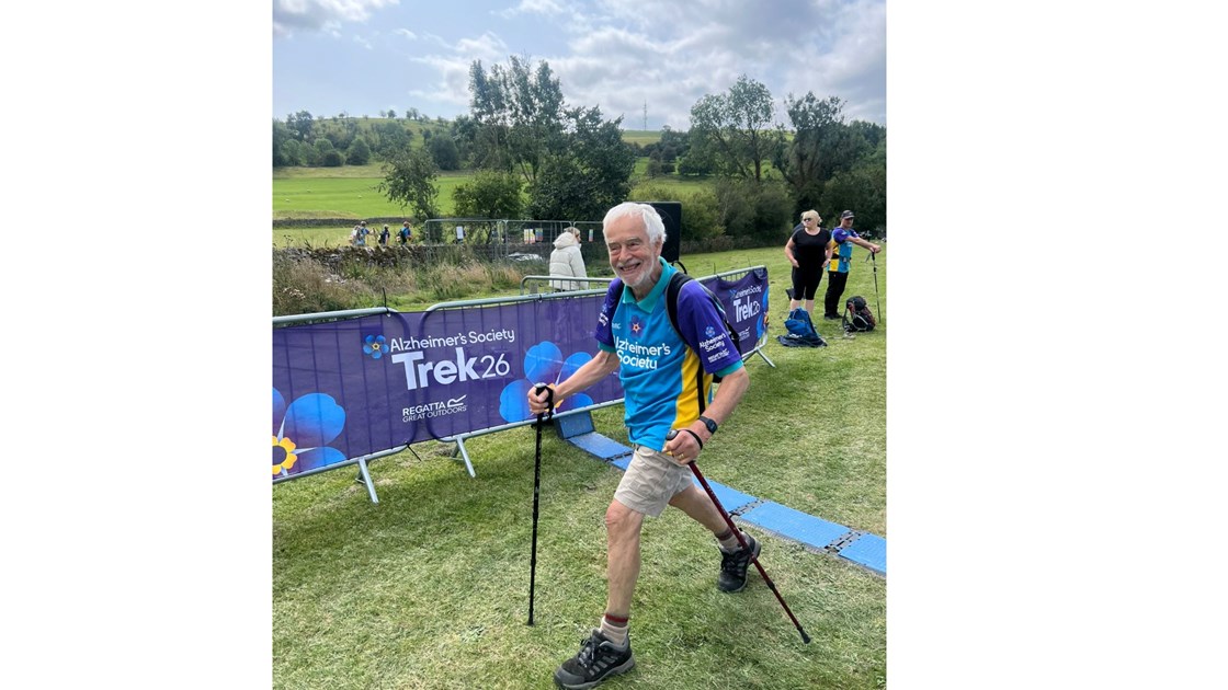 Peter Randerson is fundraising for Alzheimer's Society