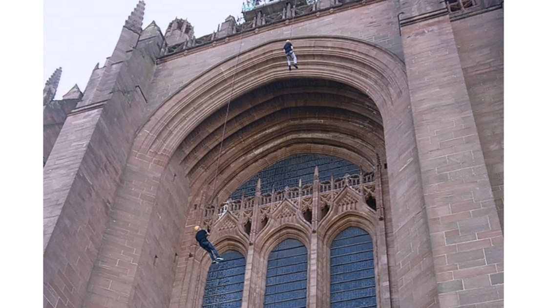 Liverpool Cathedral Abseil Saturday 10 July 2021 - JustGiving