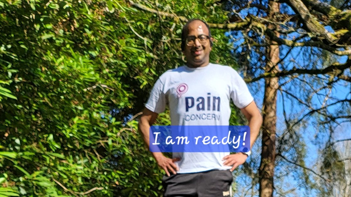 Deepak Ravindran is fundraising for Pain Concern