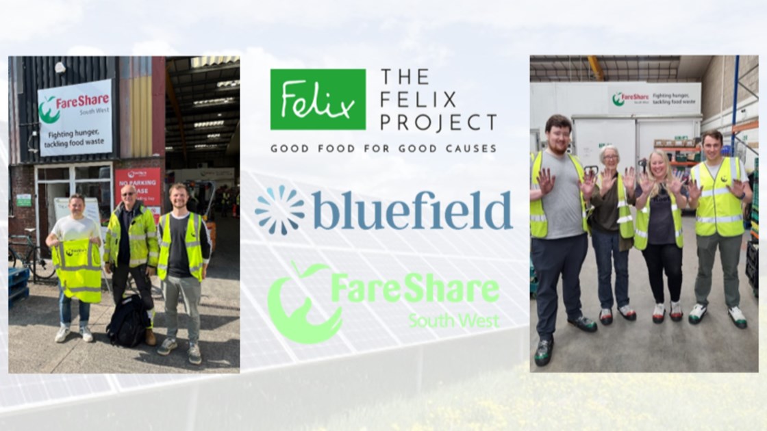 Bluefield Group is fundraising for FareShare South West