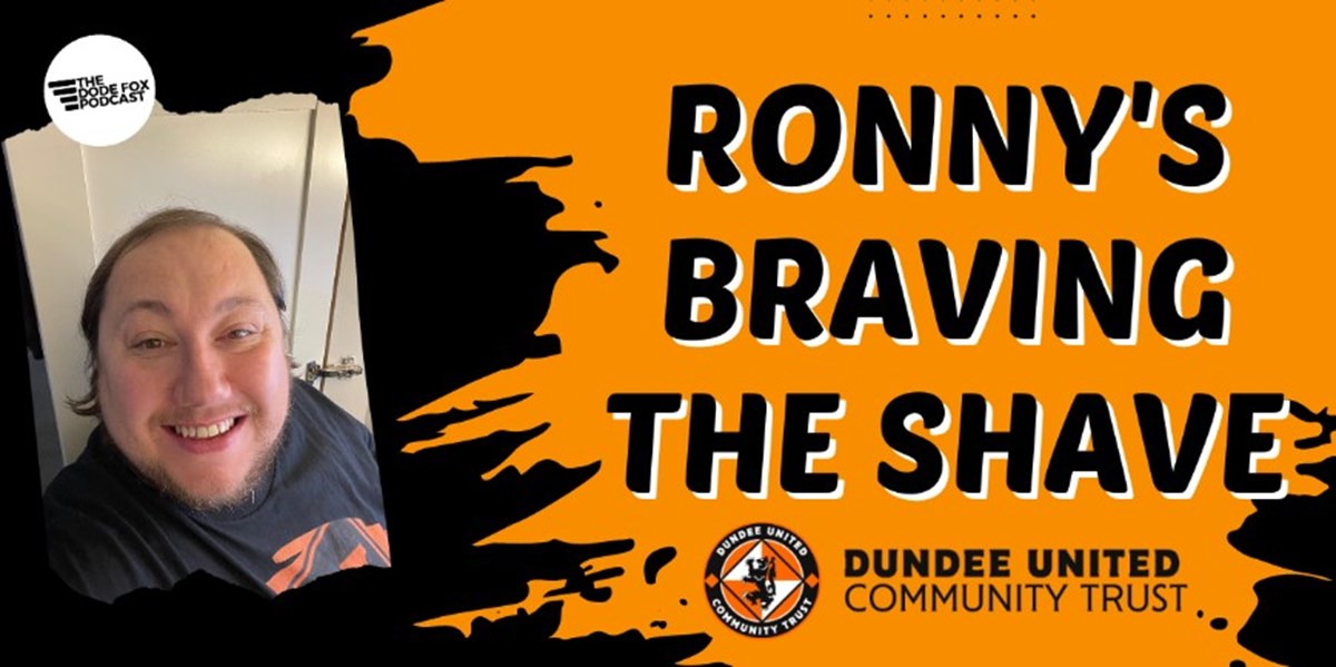 Ronny Costello is fundraising for Dundee United Community Trust