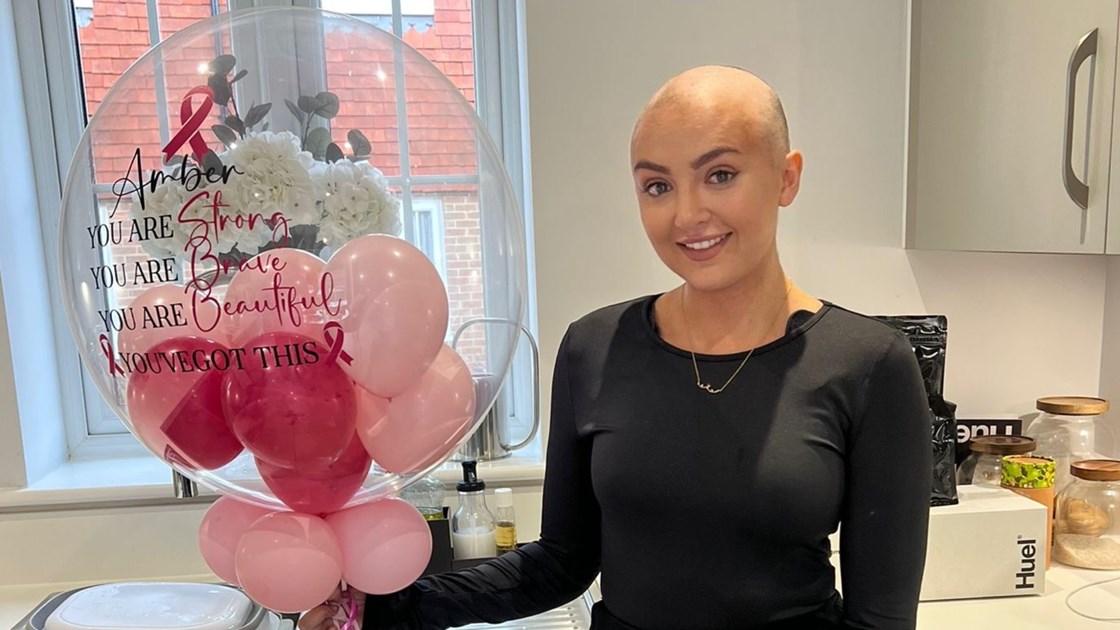 Amber Burton is fundraising for CoppaFeel!