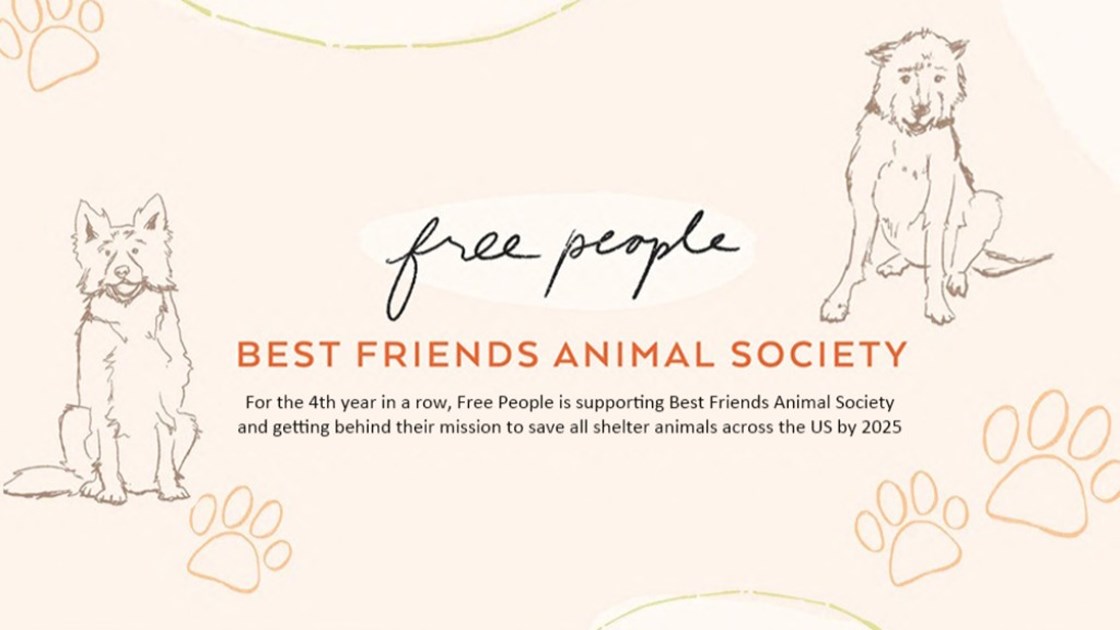 Free People + Best Friends Animal Society - JustGiving