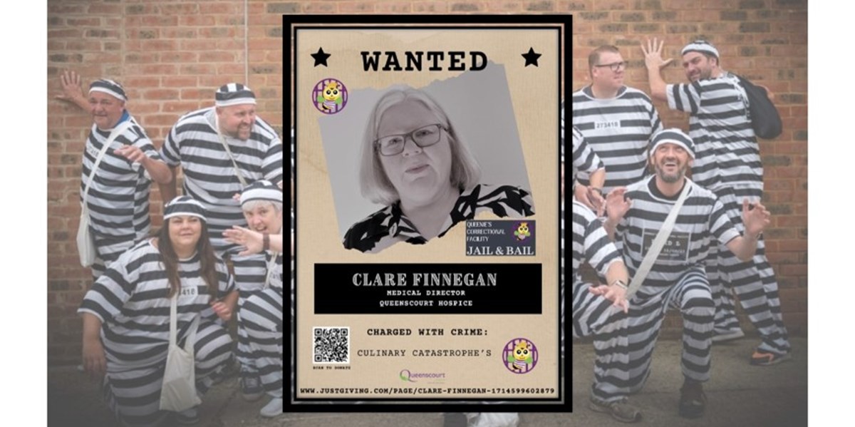 Clare Finnegan is fundraising for Queenscourt Hospice