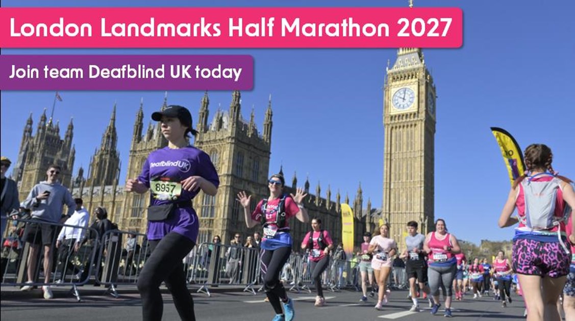 Deafblind UK London Landmarks Half Marathon 2027 - JustGiving