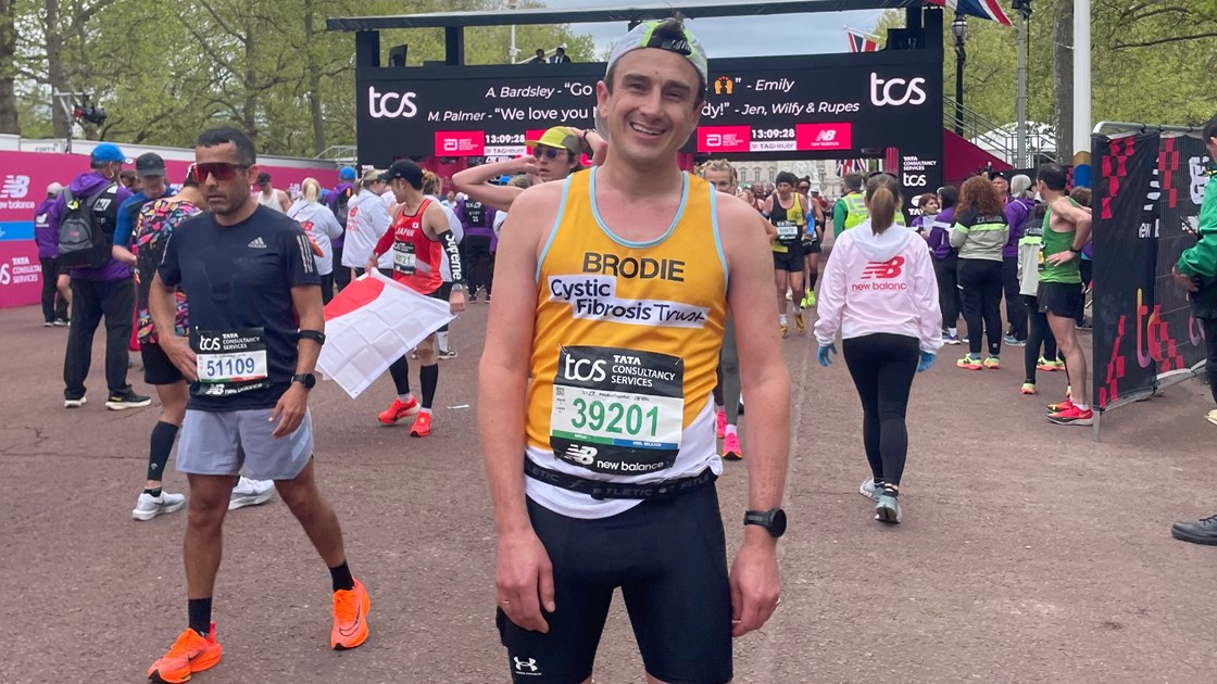 Nick Brodie is fundraising for Cystic Fibrosis Trust