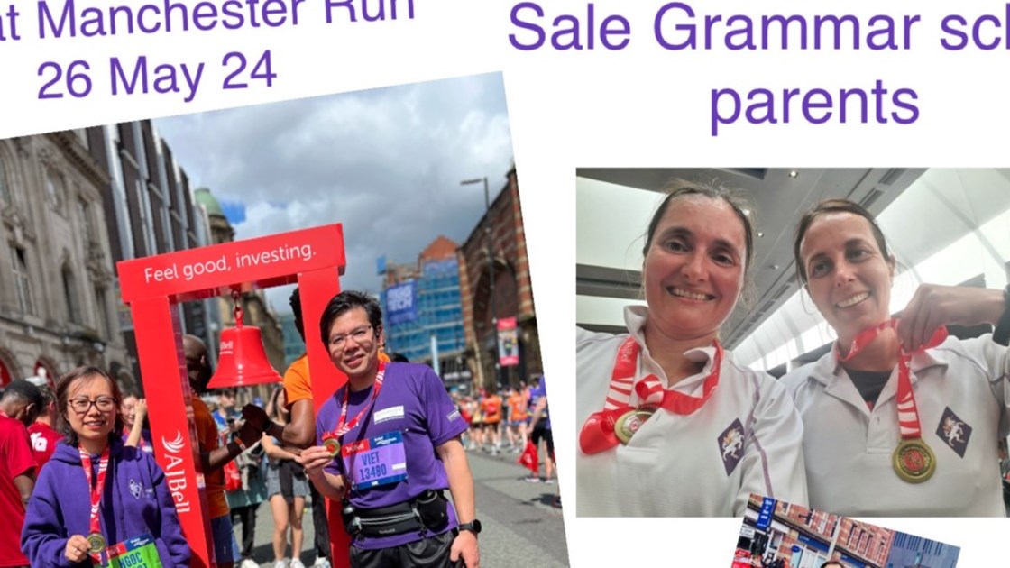 A new library! Sale Grammar School PTA races at the Great Manchester ...