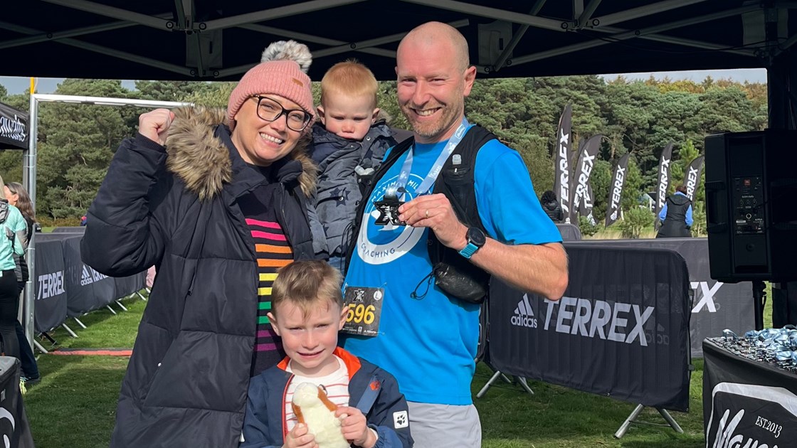 Nicholas Hancock is fundraising for Breast Cancer Now