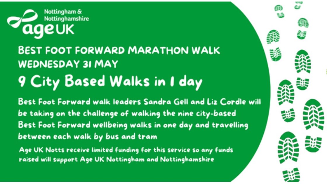 BEST FOOT FORWARD MARATHON WALK - JustGiving