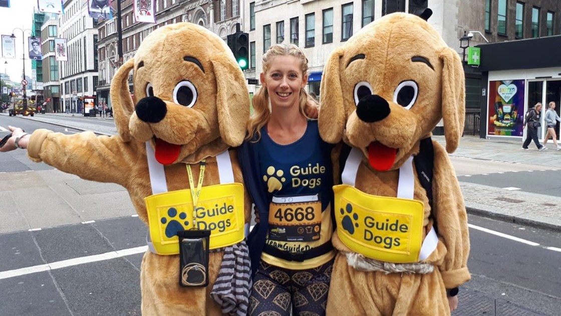 Kieran Connelly is fundraising for Guide Dogs
