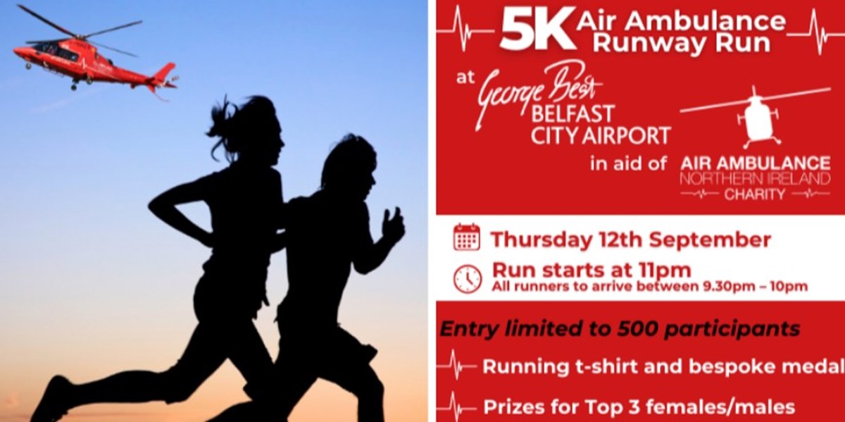 Citi Belfast AANI Runway Run is fundraising for Air Ambulance Northern ...