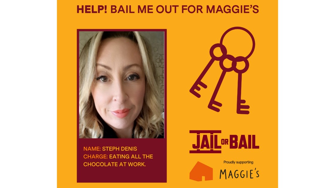 stephanie denison is fundraising for Maggie's Centres