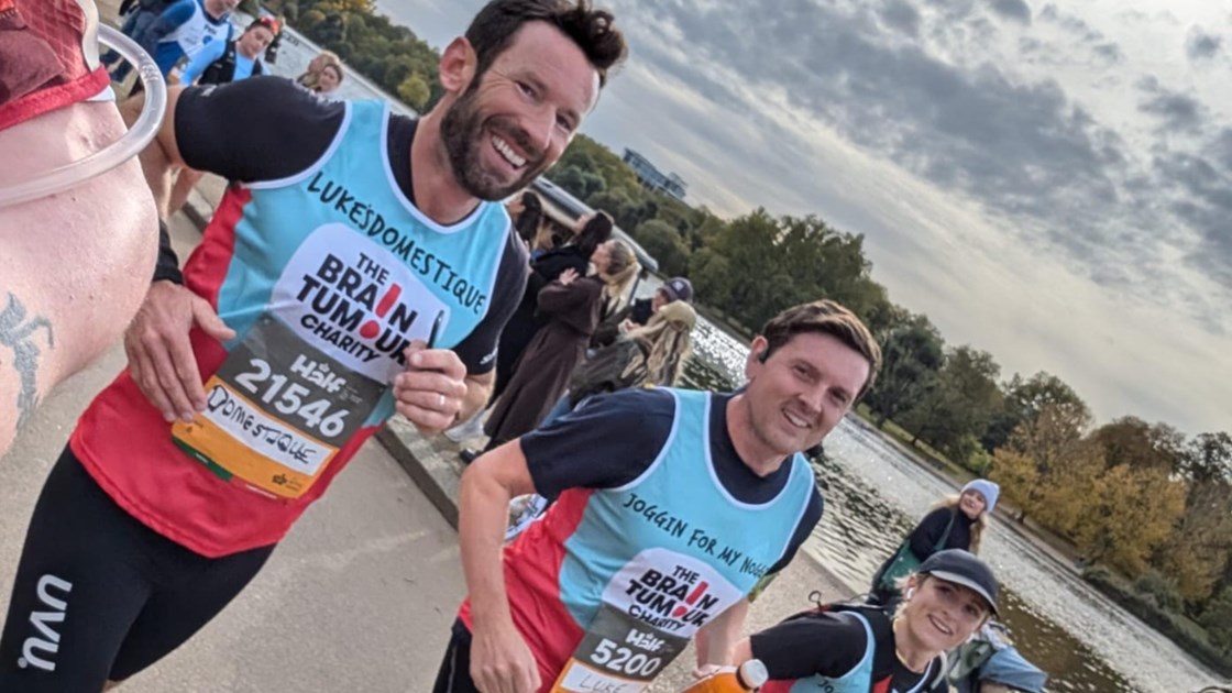 Luke Cross is fundraising for The Brain Tumour Charity