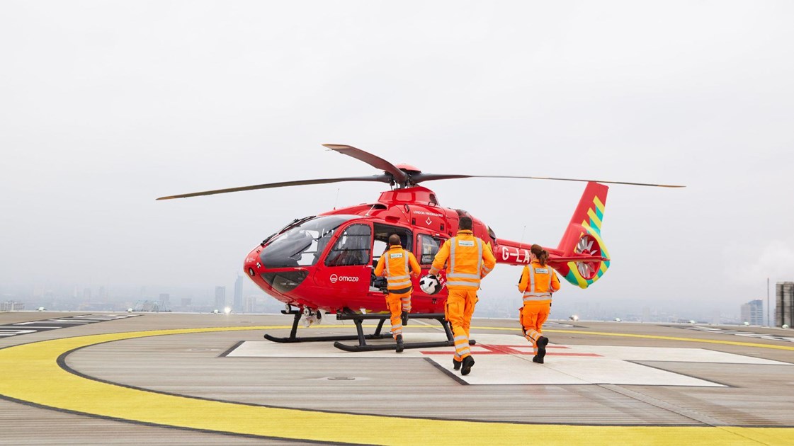 Susan Masters is fundraising for London's Air Ambulance