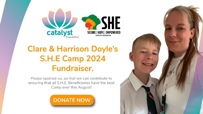 Clare and Harrison Doyle's S.H.E. Camp Fundraiser - JustGiving