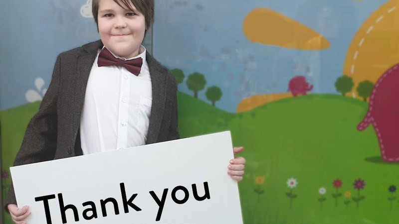 Jonas Petrosius is fundraising for Alder Hey Children's Charity