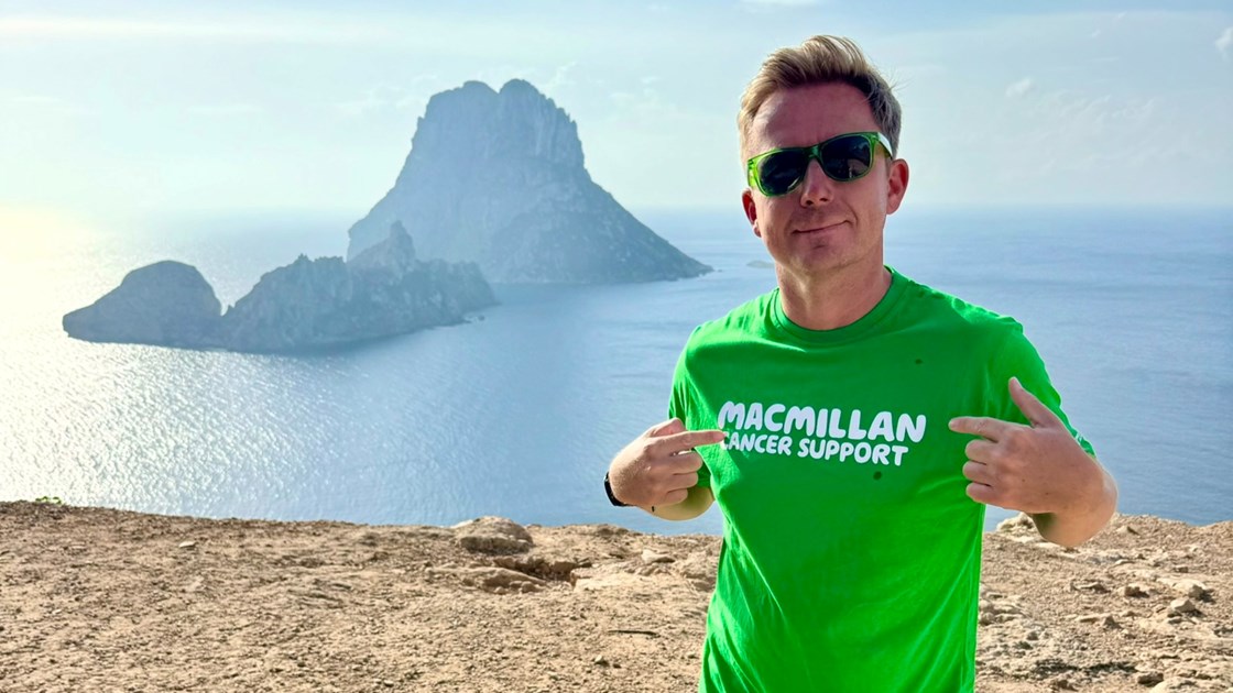 Nick Murray is fundraising for Macmillan Cancer Support