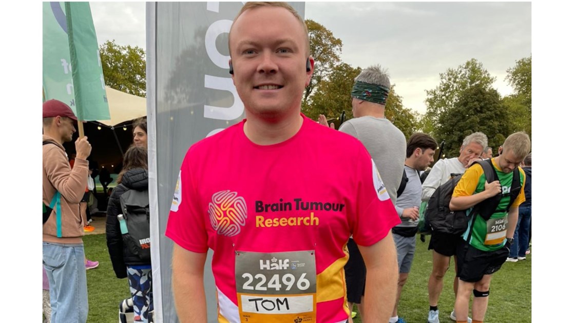 Tom Barnes is fundraising for Brain Tumour Research