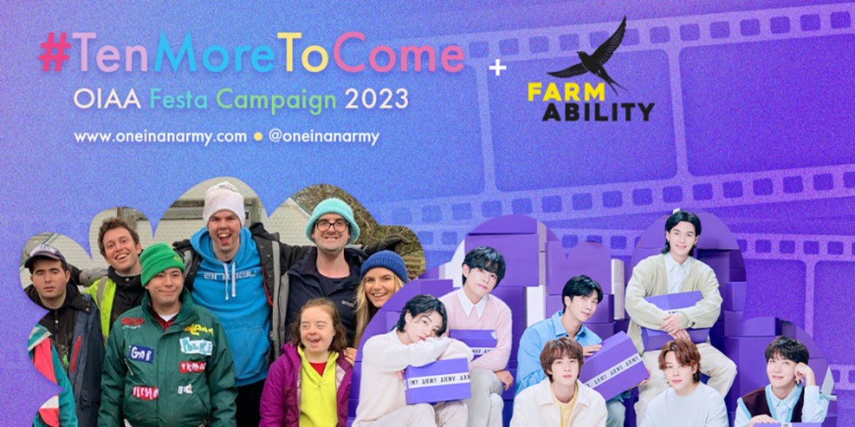 One in an ARMY OIAA is fundraising for FarmAbility