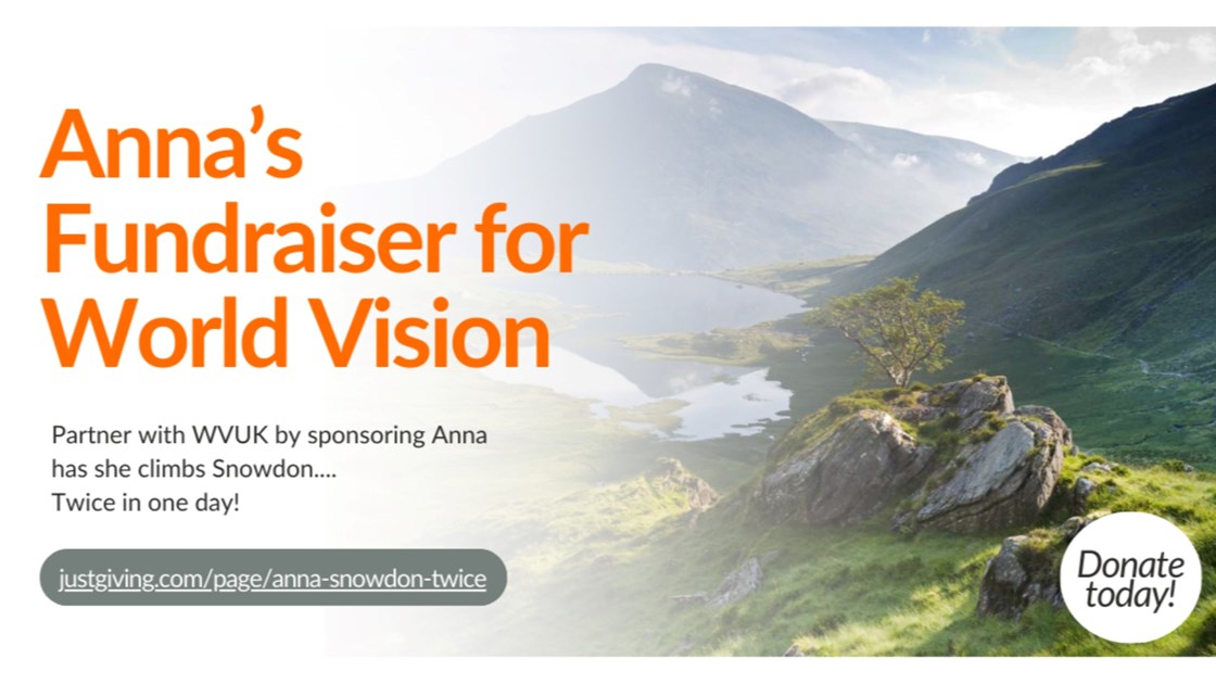 Anna Downing is fundraising for World Vision UK