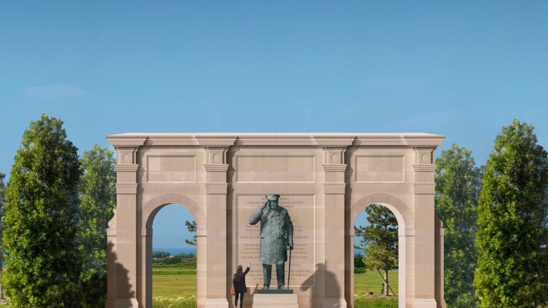 Churchill - The D-DAY Statue - JustGiving