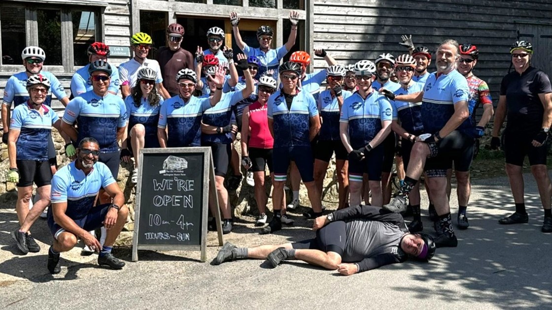 Angmering Cycling Club London To Brighton for Guild Care - JustGiving