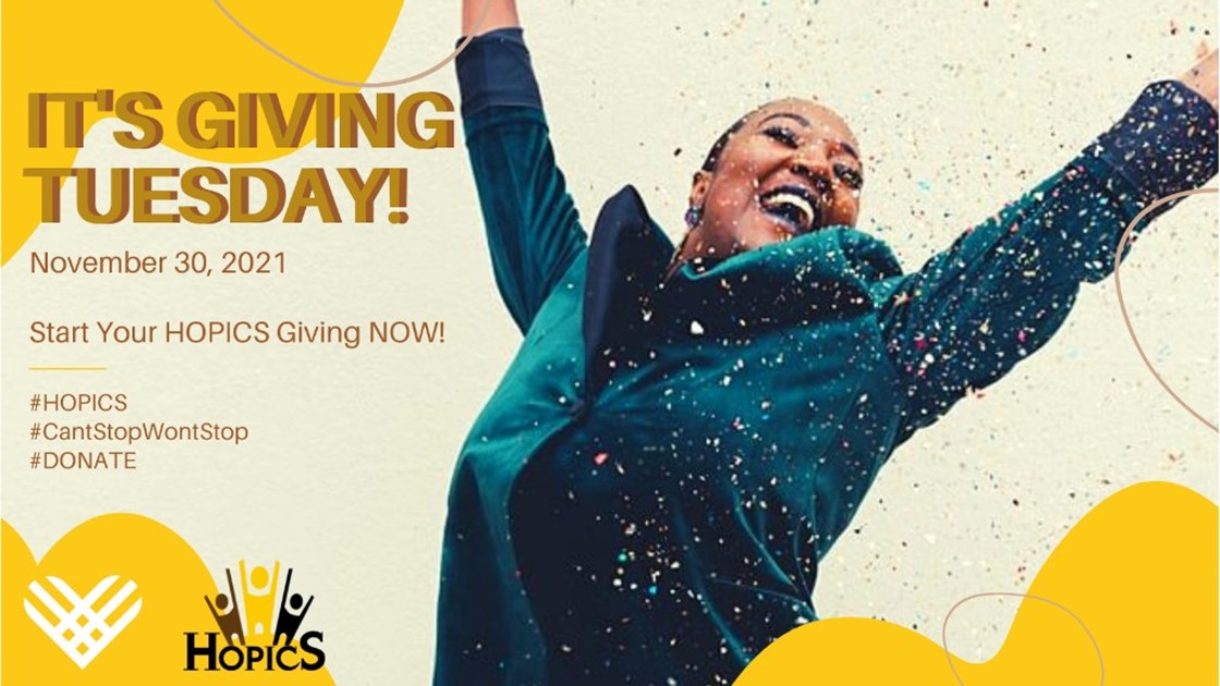 SSG HOPICS Giving Tuesday 2021 - JustGiving