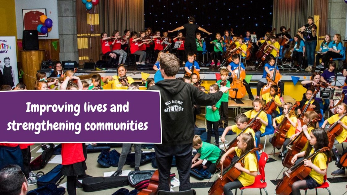 Nicholas Wilks is fundraising for Sistema Scotland and Big Noise