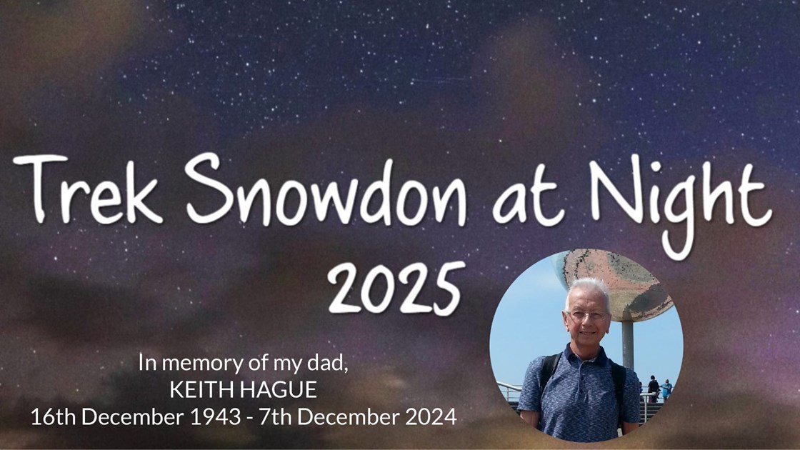 Richard Hague is fundraising for East Cheshire Hospice