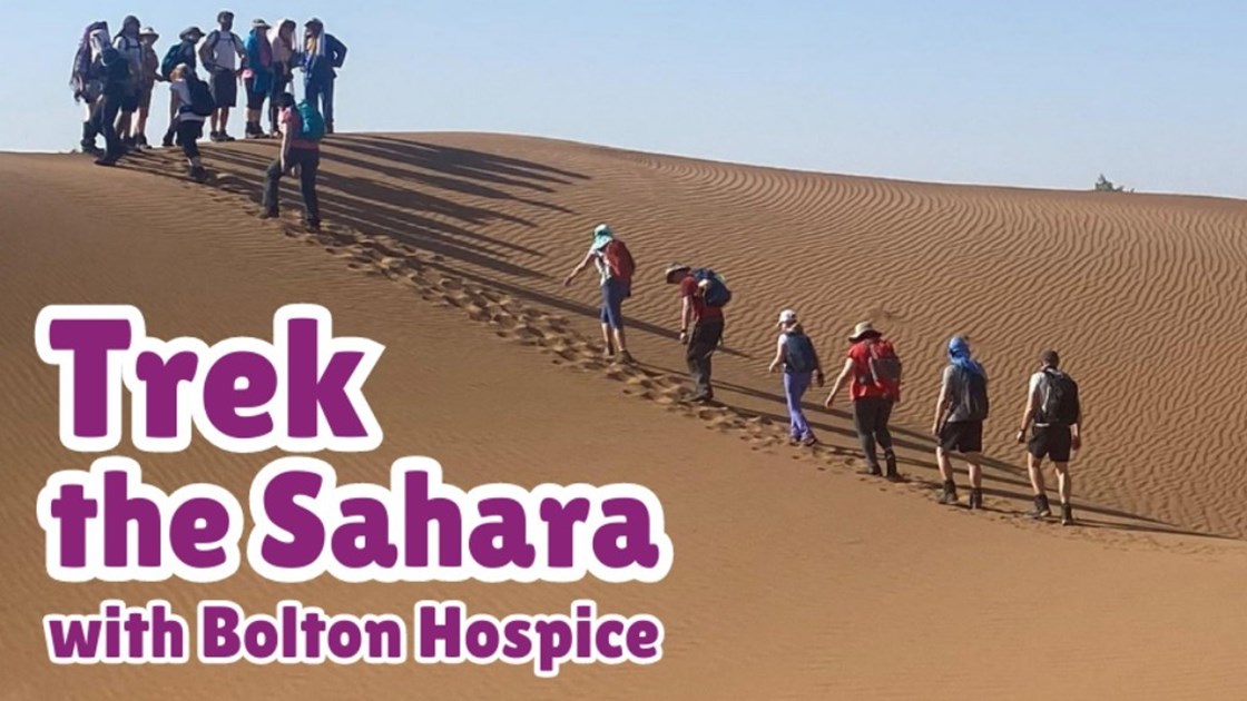 Sahara Trek for Bolton Hospice - JustGiving