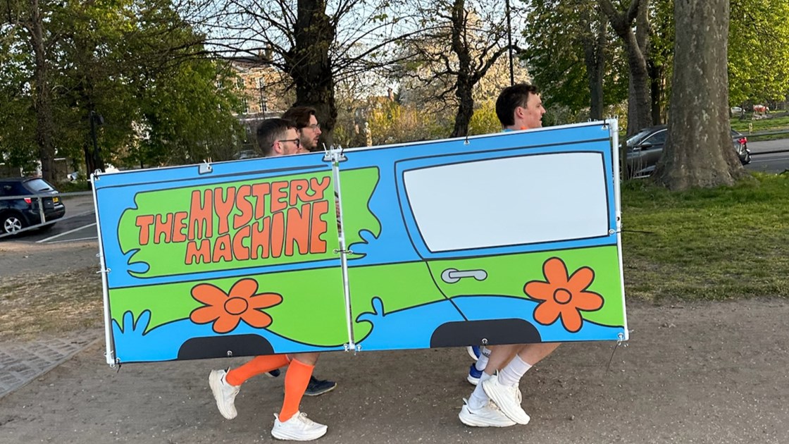 Mystery Machine is fundraising for Young Lives vs Cancer