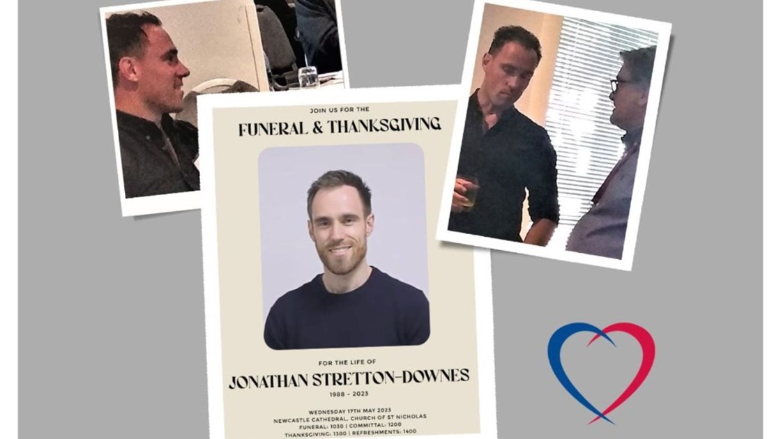 Jonathan Stretton-Downes - JustGiving