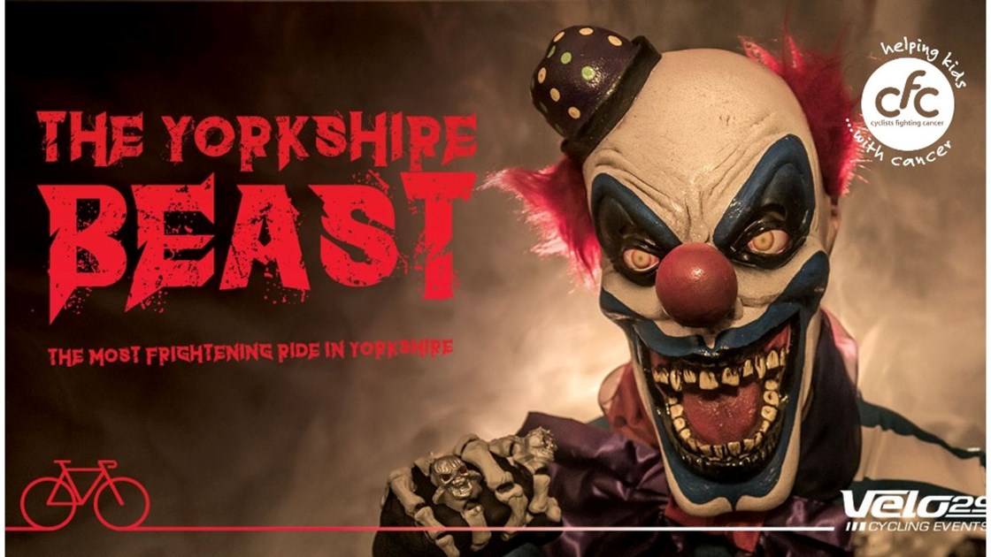 Conquer the Yorkshire Beast Sportive to help kids with cancer - JustGiving