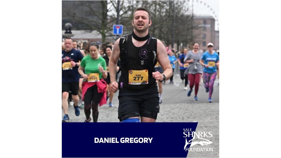 Daniel Gregory is fundraising for Sale Sharks Foundation