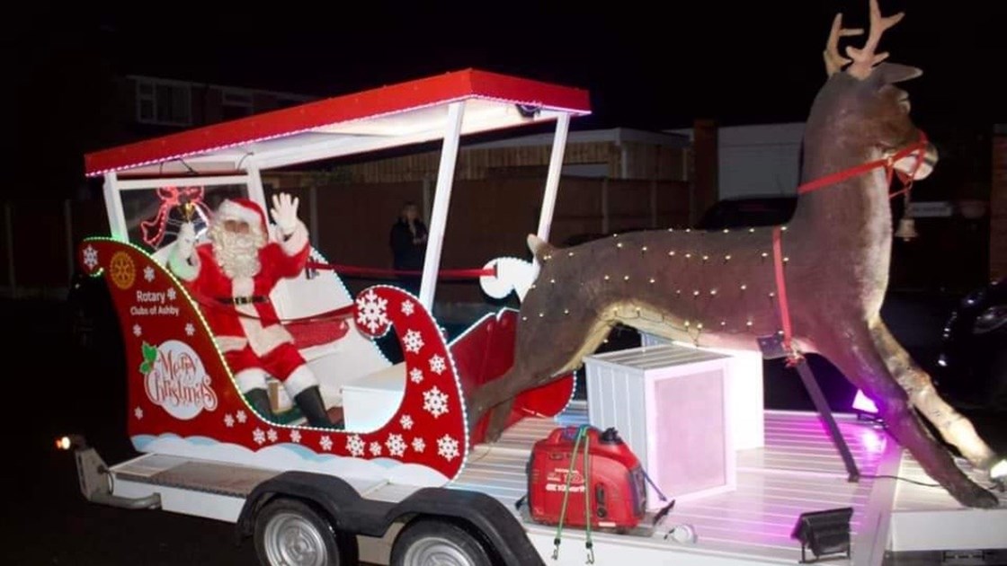 Ashby Rotary Clubs Santa Sleigh Collection 2024 - JustGiving