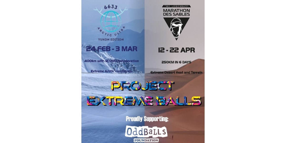 Charlie Hubbard is fundraising for The OddBalls Foundation